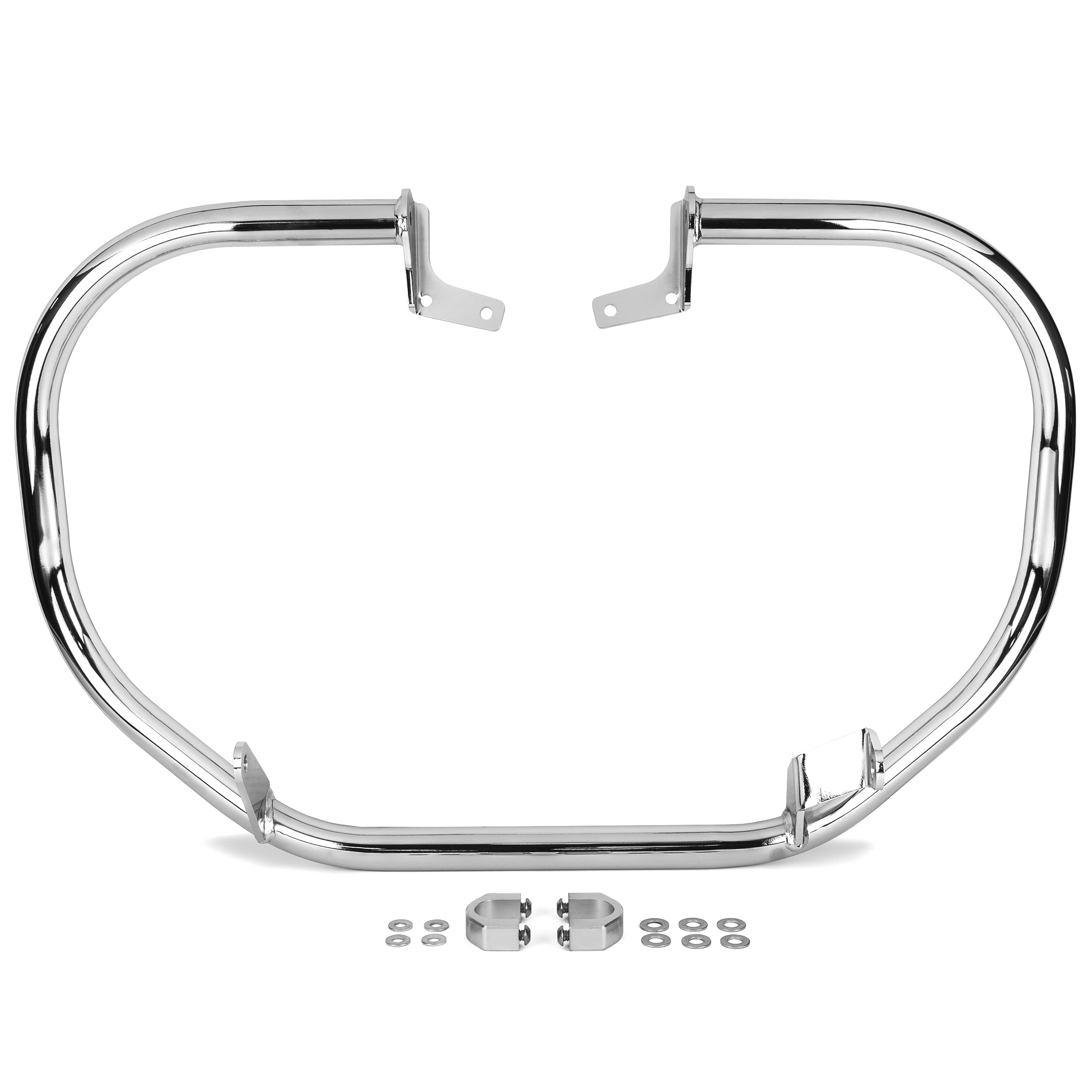 Engine Guard, Chrome, Highway Crash Bar Compatible with 2001-2007 Honda ...