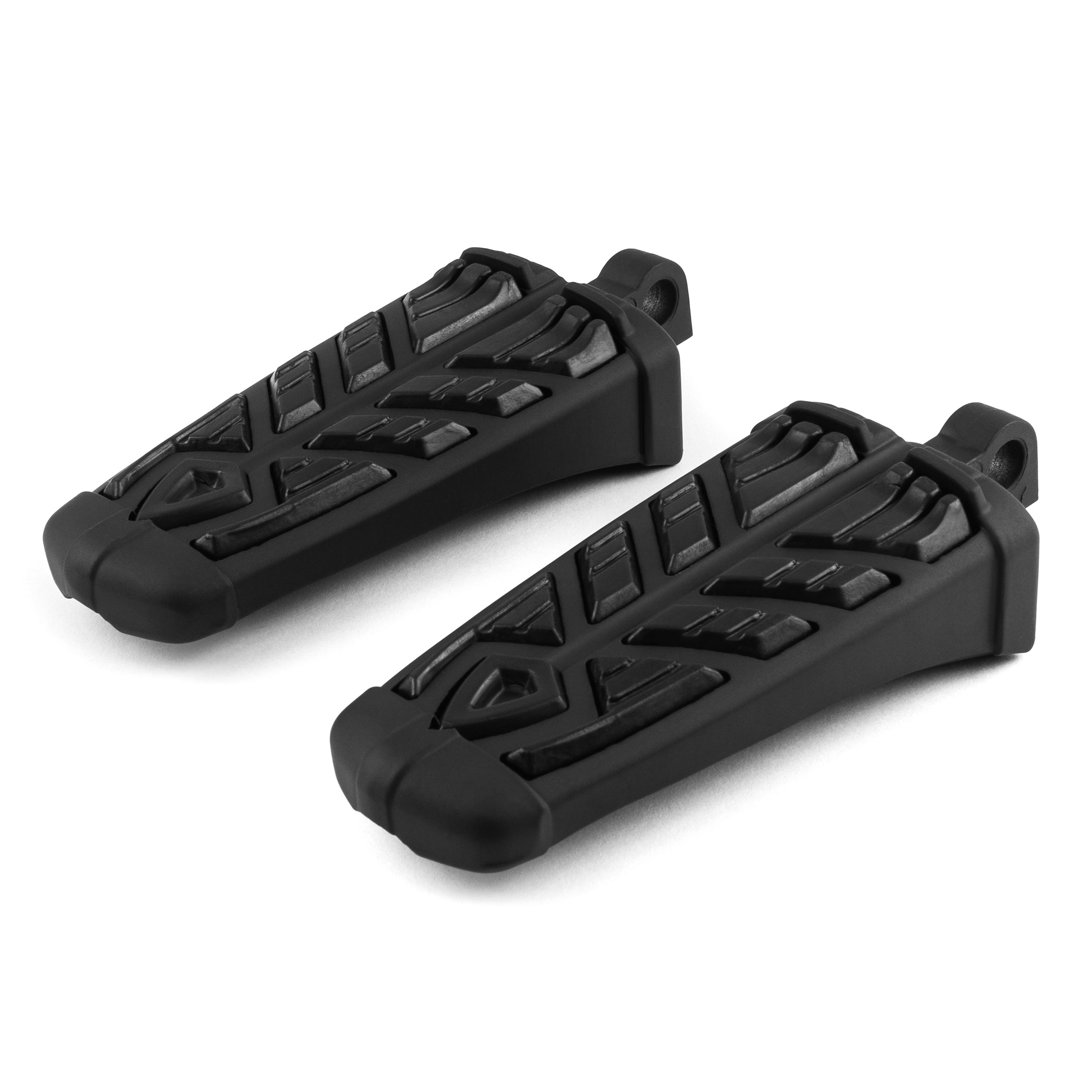 Krator Black Spear Foot Pegs For Harley Davidson Motorcycles (All Years ...