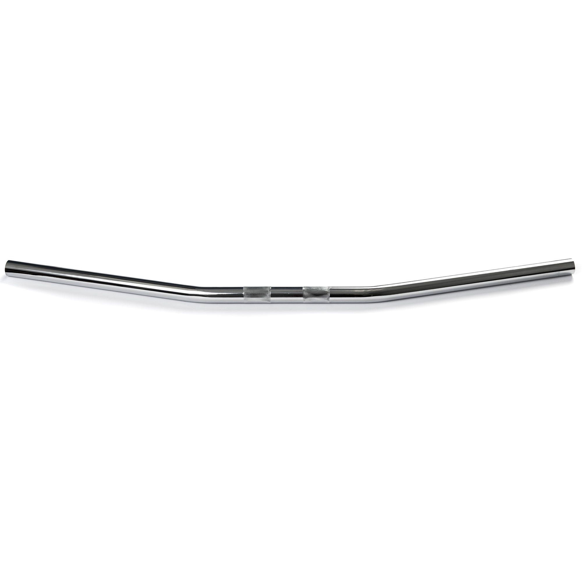 Motorcycle Handlebar 7/8" Chrome Zero Drag Bar Style Bobber Cruiser ...