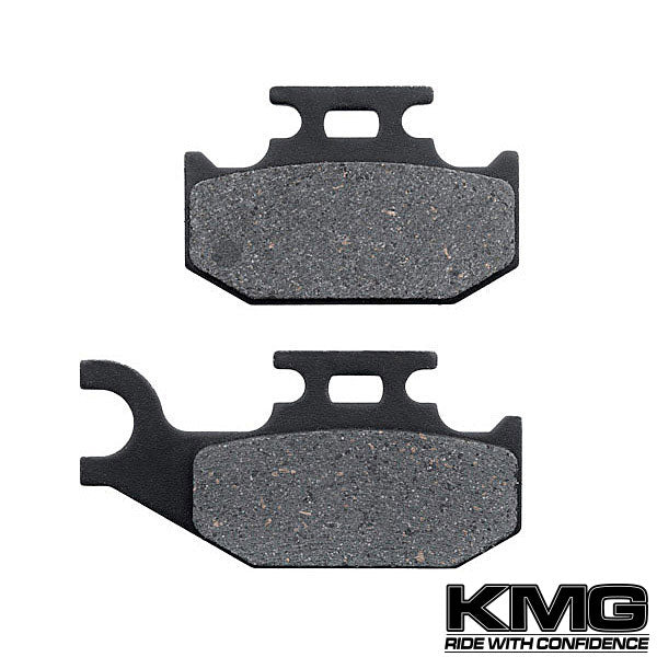 2002 Bombardier Quest 650 XT 4X4 Rear Non-Metallic Organic Brake Pads ...