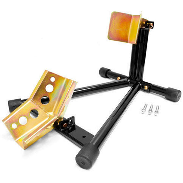 Venom Universal Motorcycle Wheel Tire Chock Self-locking Bike Stand ...