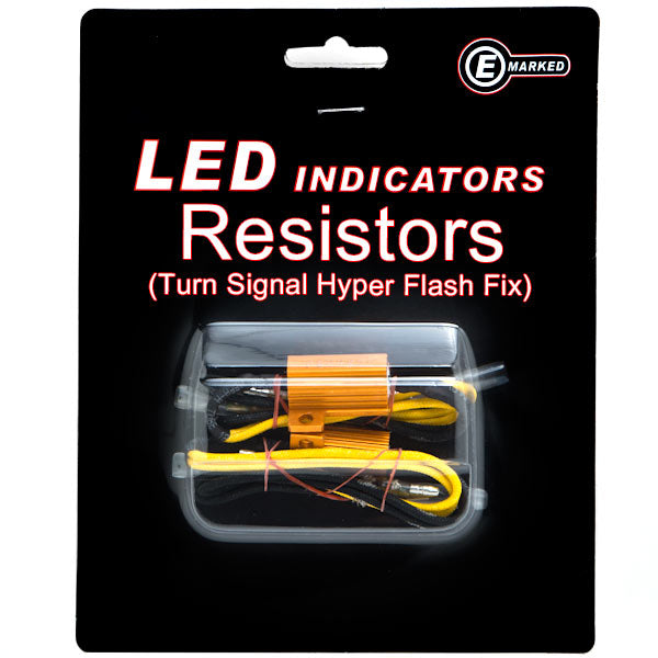 LED Bulb Load Resistors Flashers Turn Signals Indicators (LED Fix ...