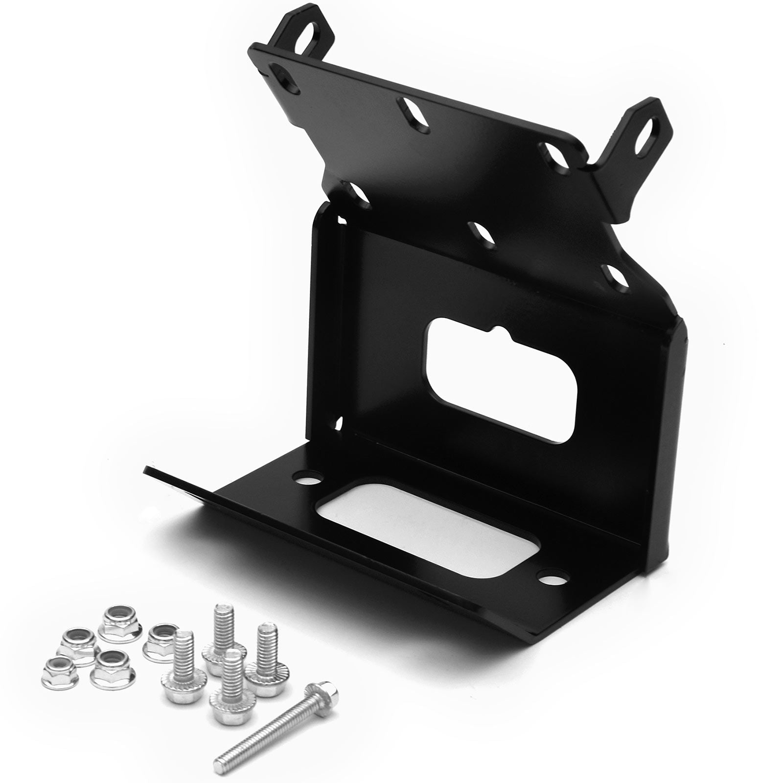 Heavy-Duty ATV Winch Mount Bracket for Honda Foreman, Rubicon and ...