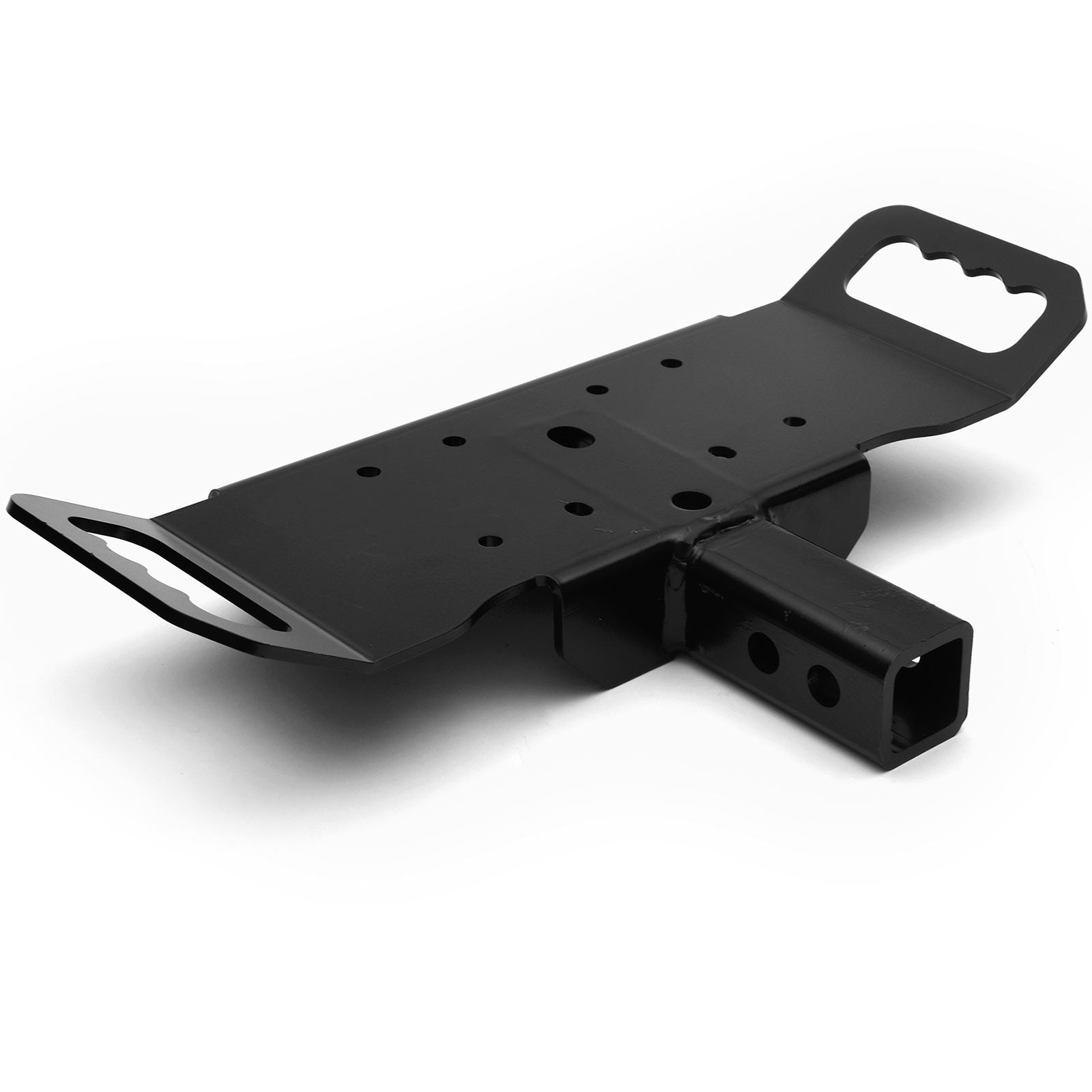 Heavy-Duty Universal 2" Receiver Carrier Hitch Winch Mount Fits Most ...