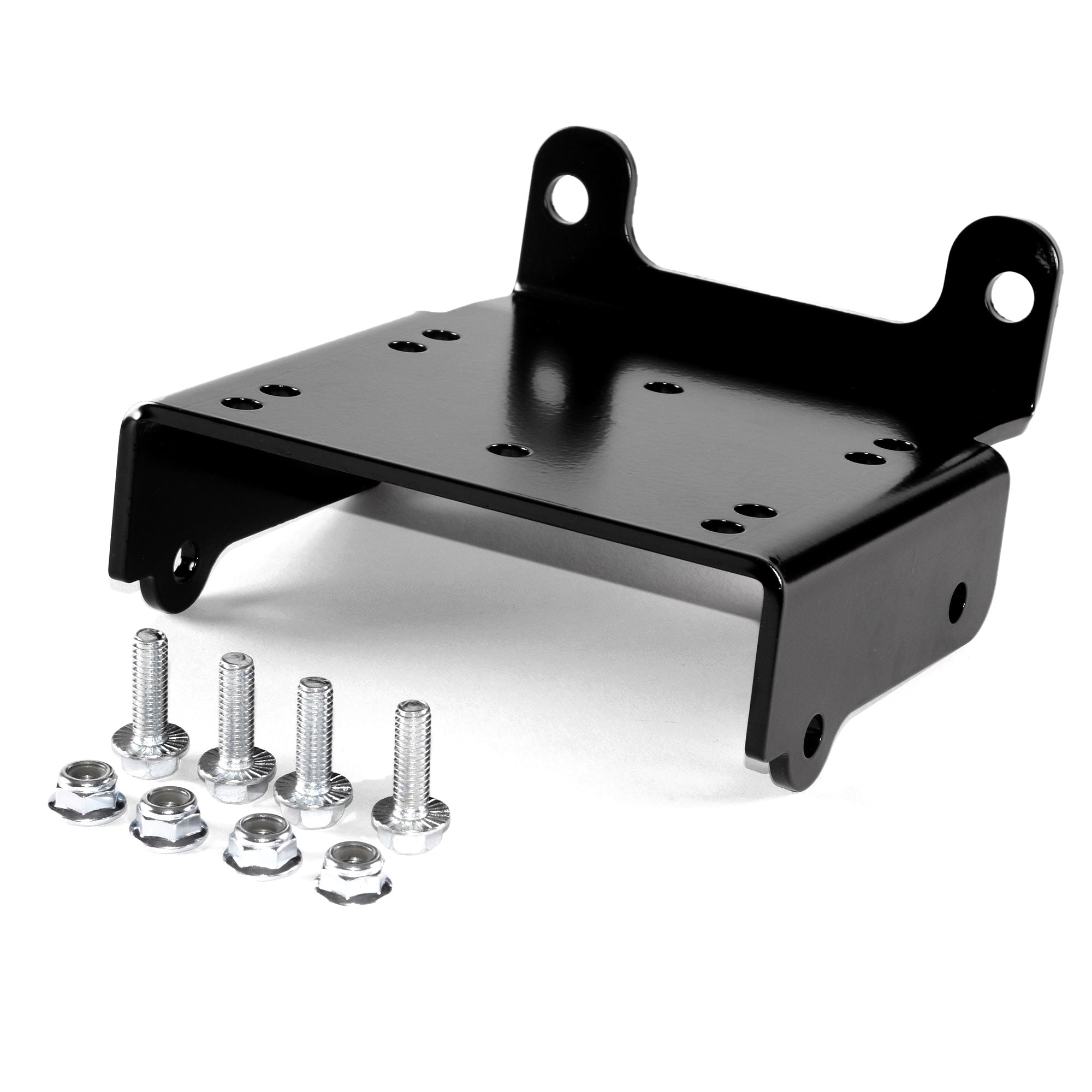 Heavy-Duty ATV Winch Mount Bracket Plate for 2005-2022 Suzuki King Quad ...